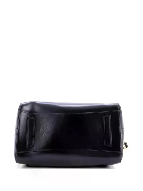 Givenchy Antigona Glazed Leather Small Satchel - Black