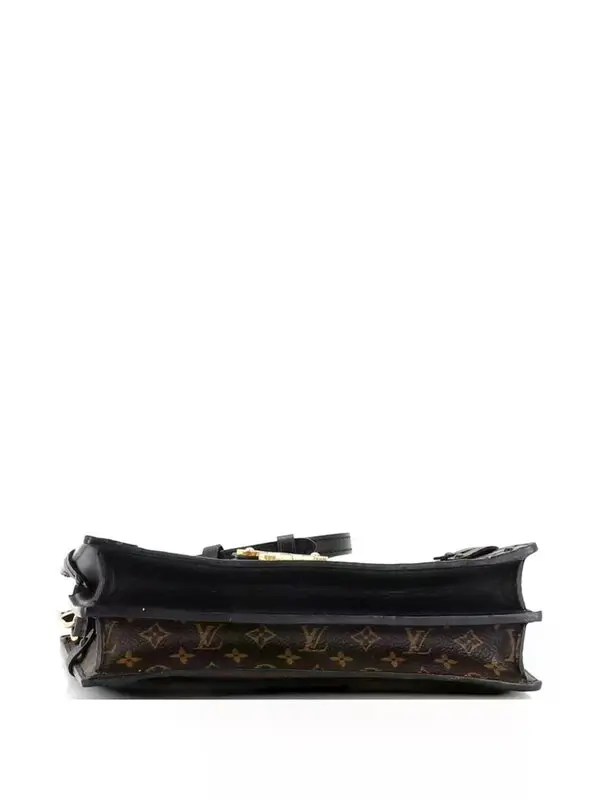 LOUIS VUITTON Trunk Reverse Monogram Canvas Clutch Bag - Brown