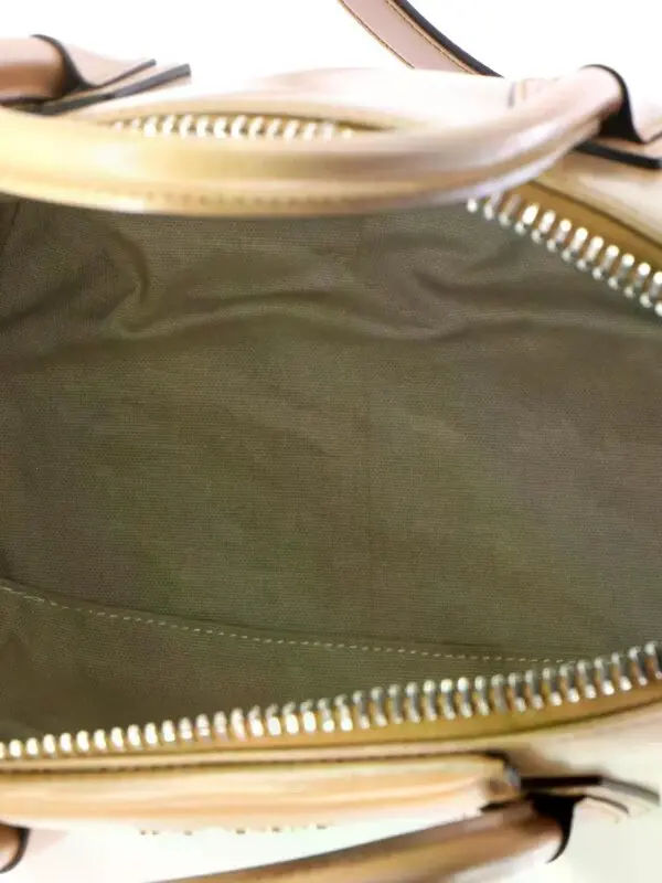 Givenchy Antigona Small Satchel Glazed Leather - Neutrals