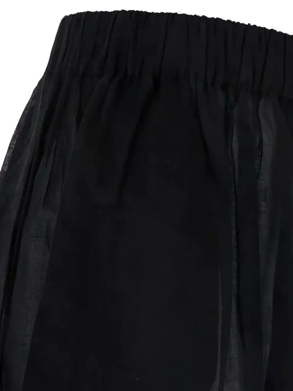 Andamane Noor Sheer Tie-cuff Trousers
