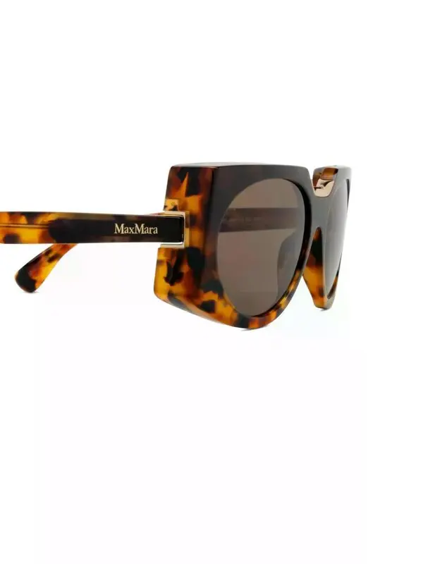 Max Mara Geometric-frame Sunglasses