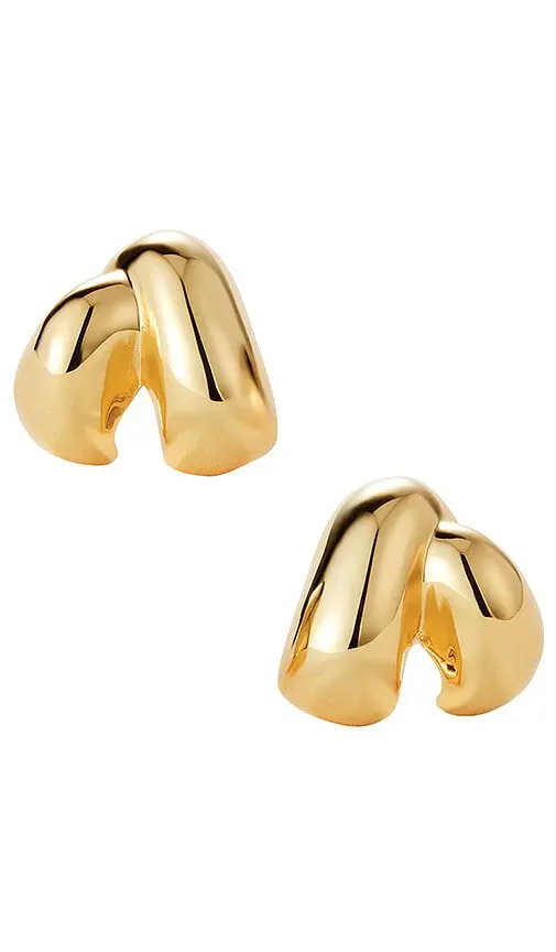 Jenny Bird Beatrix Earrings - High Polish Gold