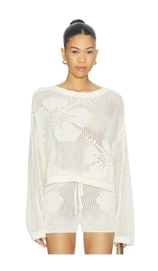 L*Space Island Time Sweater - Cream