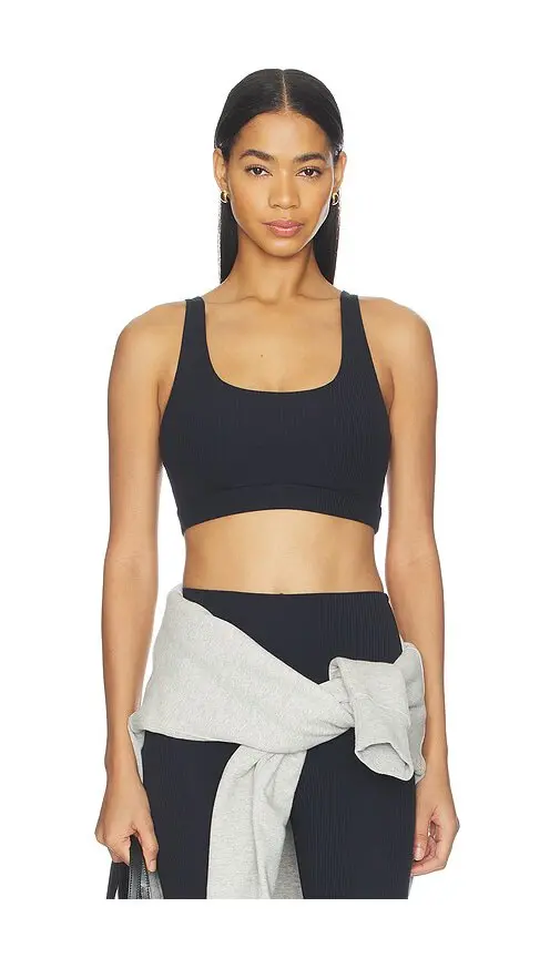 Splits59 Airweight Rib Sports Bra - Black