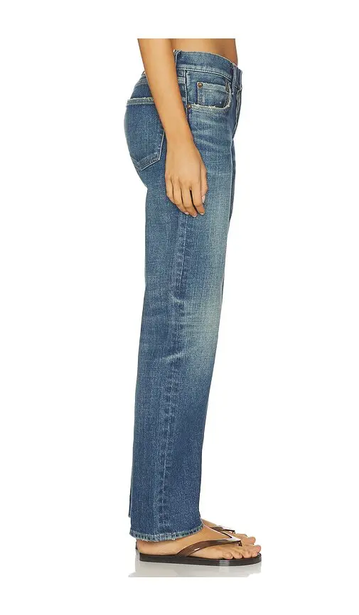 Moussy Vintage Hadley Straight Low Rise Jeans
