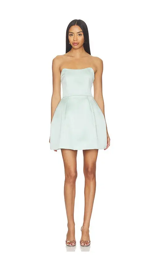 ELLIATT Manon Tulip Mini Dress - Sea Green