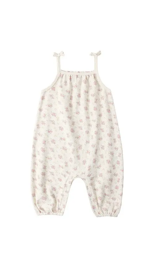 QUINCY MAE Smocked Jumpsuit - Flower Field