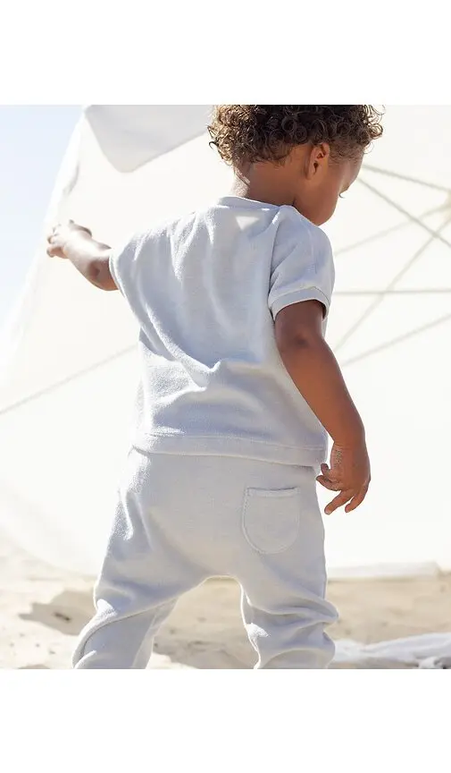 QUINCY MAE Terry Tee & Pant Set