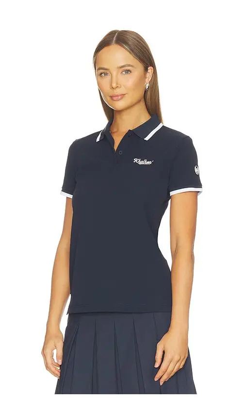 KHALHON Short Sleeve Performance Polo Top
