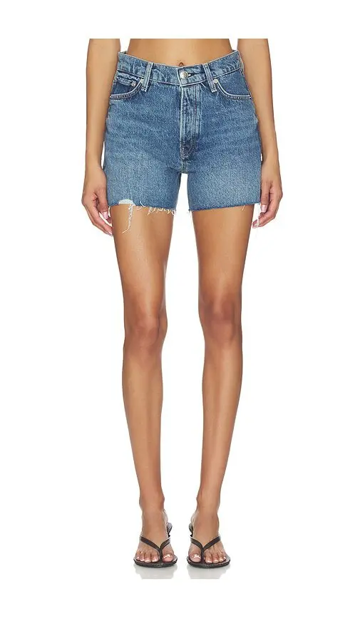 Rag & Bone Vintage Cut Off Denim Shorts - Flora