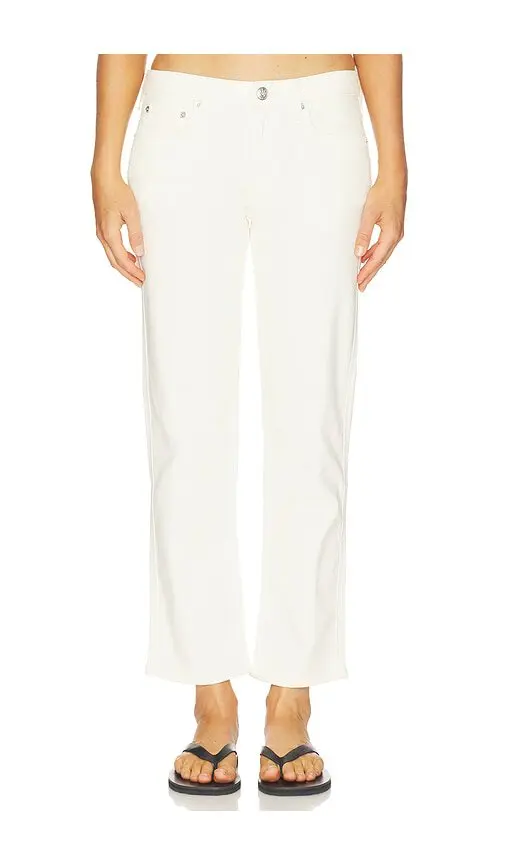 Rag & Bone Harlow Low Rise Ankle Straight Jeans