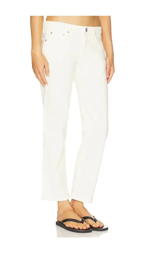 Rag & Bone Harlow Low Rise Ankle Straight Jeans