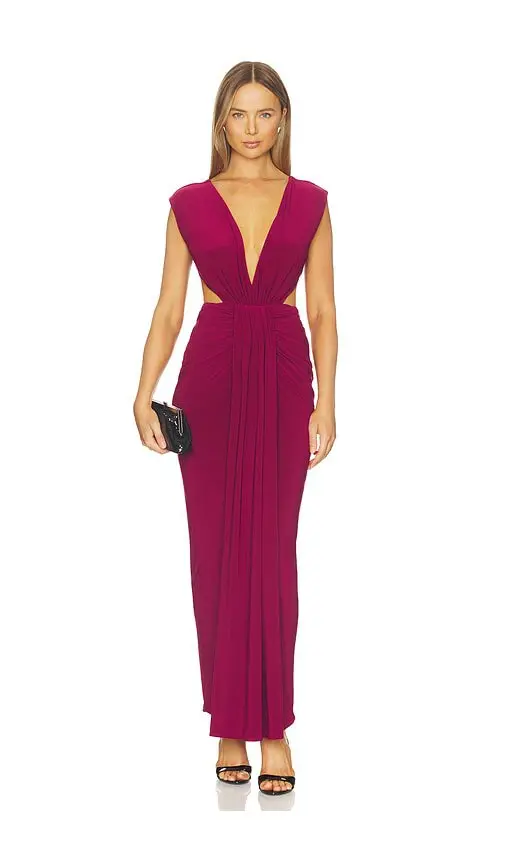BAOBAB Nia Maxi Dress - Vino