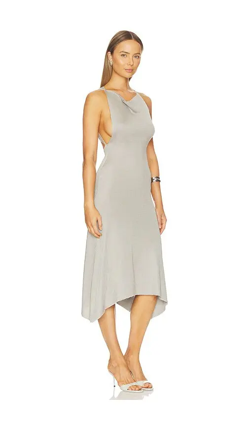 ISA BOULDER Cowl Neck Dress