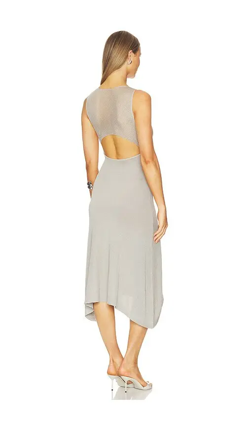 ISA BOULDER Cowl Neck Dress