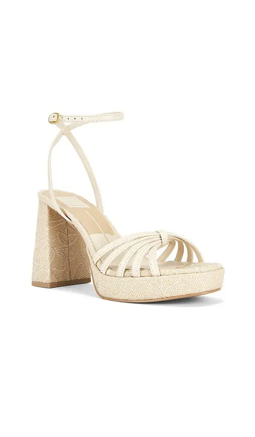 Dolce Vita Prady Platform Sandals - Bone