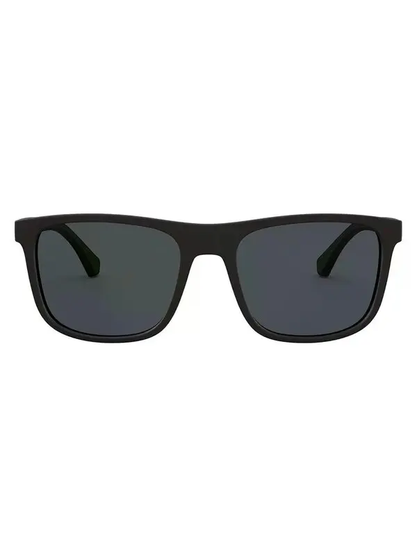 Emporio Armani Square Frame Sunglasses - Black