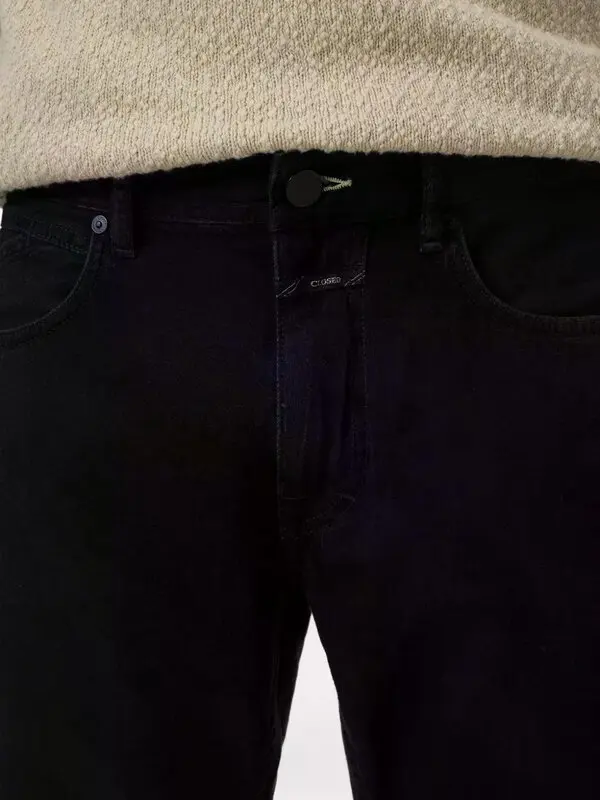 Closed Cooper True Straight Jeans - Black