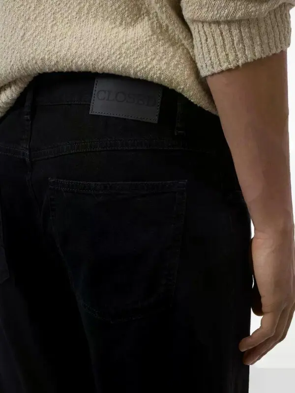 Closed Cooper True Straight Jeans - Black