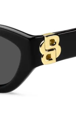 BOSS Acetate Sunglasses With Monogram