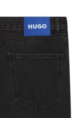 Hugo Regular-fit Jeans In Rigid Denim