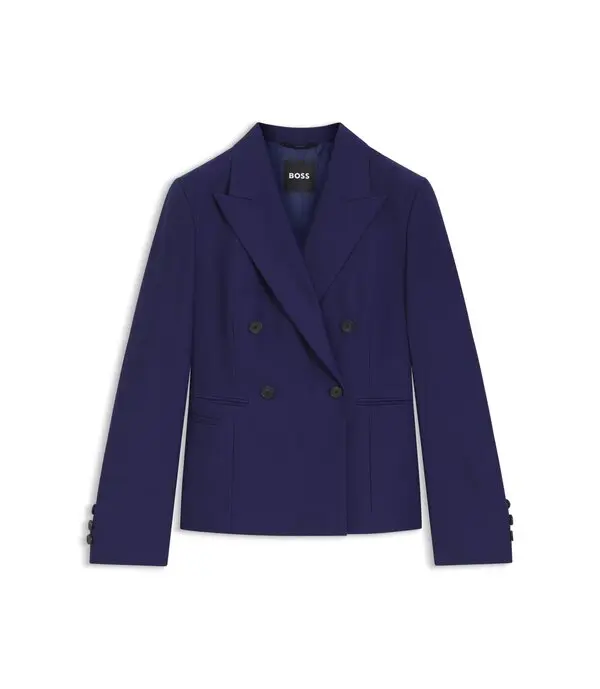 BOSS Slim-fit Virgin-wool Twill Blazer