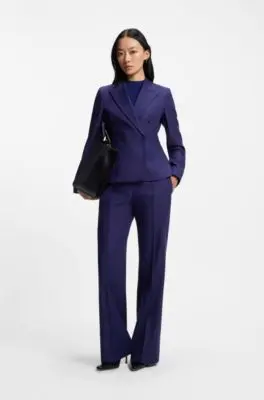 BOSS Slim-fit Virgin-wool Twill Blazer