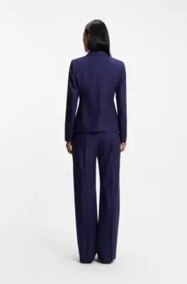 BOSS Slim-fit Virgin-wool Twill Blazer