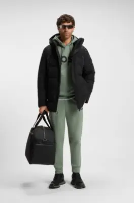 BOSS Water-repellent Down Parka Jacket - Black