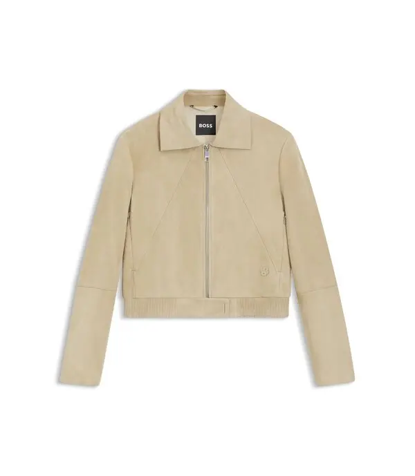 BOSS Suede Blouson Jacket