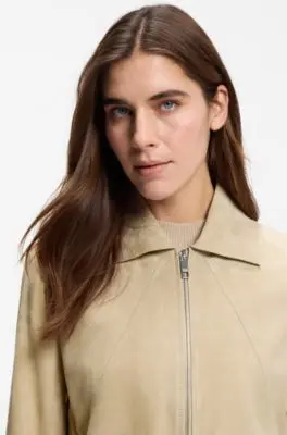 BOSS Suede Blouson Jacket