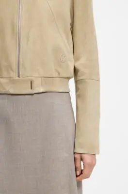 BOSS Suede Blouson Jacket