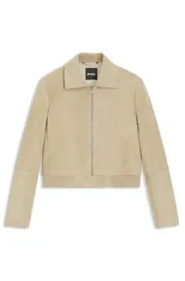 BOSS Suede Blouson Jacket