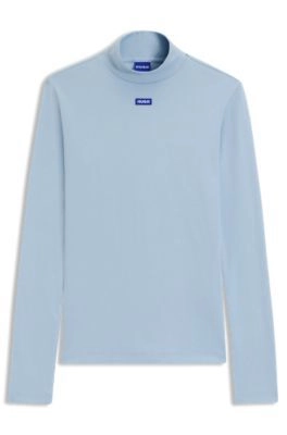 Hugo Mock-neck Logo Top