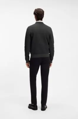 Hugo Knitted Sweater With Logo - Grey