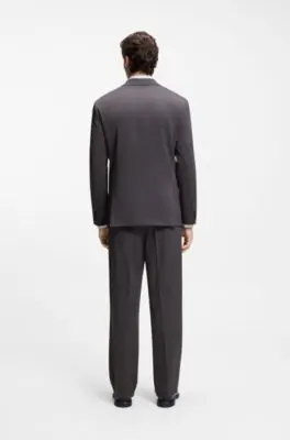 Hugo Checked Modern-fit Jacket