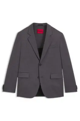 Hugo Checked Modern-fit Jacket