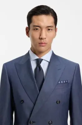 BOSS Jacquard-monogram Silk Tie