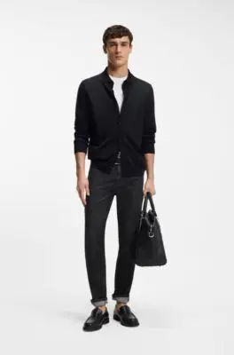 BOSS Delaware Slim-fit Jeans - Black