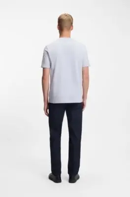 BOSS Regular-fit T-shirt In Cotton Jersey - Light Grey