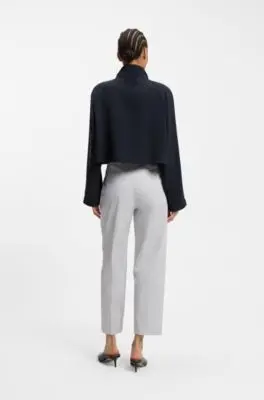 BOSS Modern-fit Crepe Blazer - Dark Blue