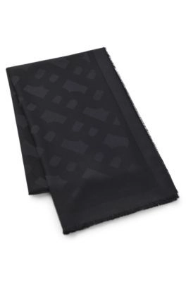 BOSS Monogram Scarf