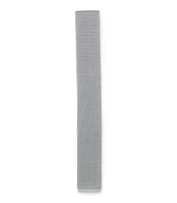 BOSS Silk Knitted Tie - Light Blue