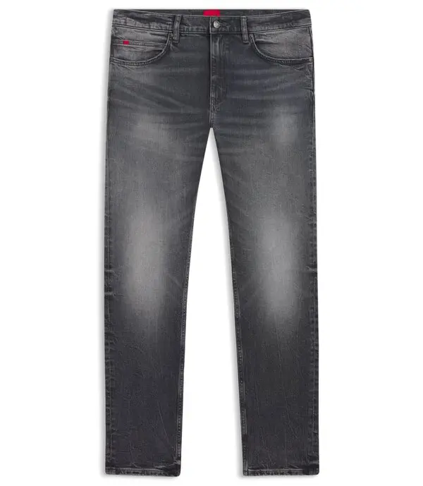 Hugo Slim-fit Stretch Denim Jeans - Grey