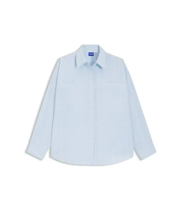 Hugo Striped Relaxed-fit Blouse