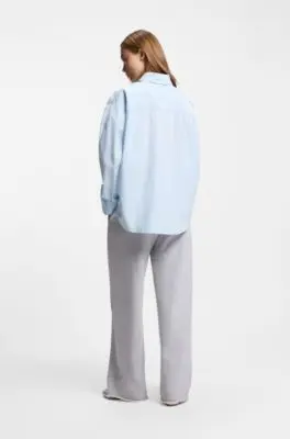 Hugo Striped Relaxed-fit Blouse