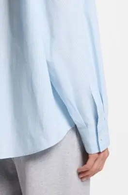 Hugo Striped Relaxed-fit Blouse