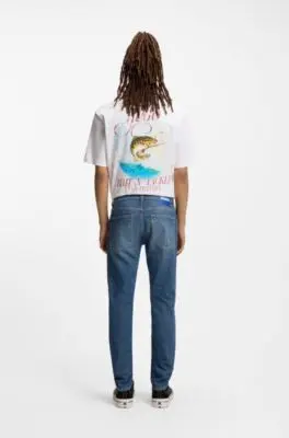 Hugo Skinny-fit Stretch Jeans - Blue