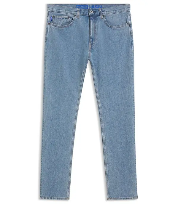 Hugo Slim-fit Jeans In Stretch Denim - Blue