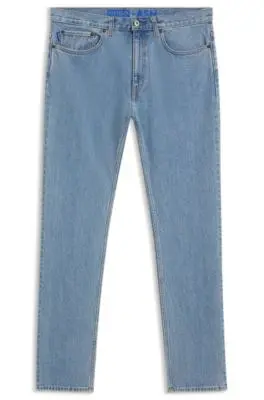 Hugo Slim-fit Jeans In Stretch Denim - Blue